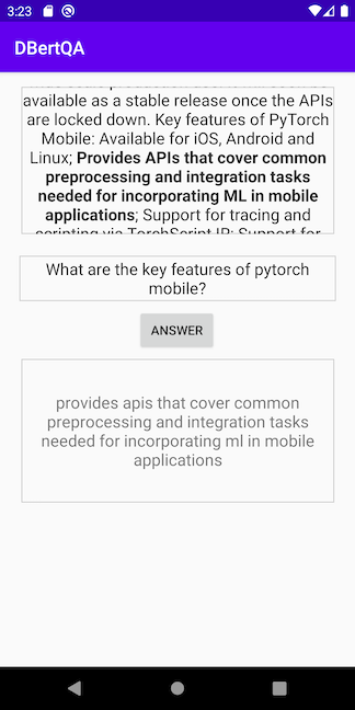 Pytorch Mobile 演示应用的概述 Pytorch Pytorch 深度学习库